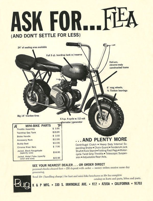 bug super flea | OldMiniBikes.com