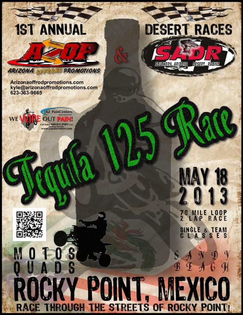 Tequila 125 Race in Rocky Point Mexico | X