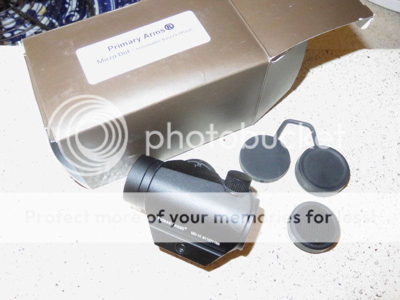 WTS: Primary Arms red dot, AK picatinny rail, ADM T1 mount | AK Rifles