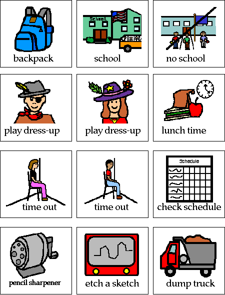 Autism PECS Graphics Code | Autism PECS Comments & Pictures