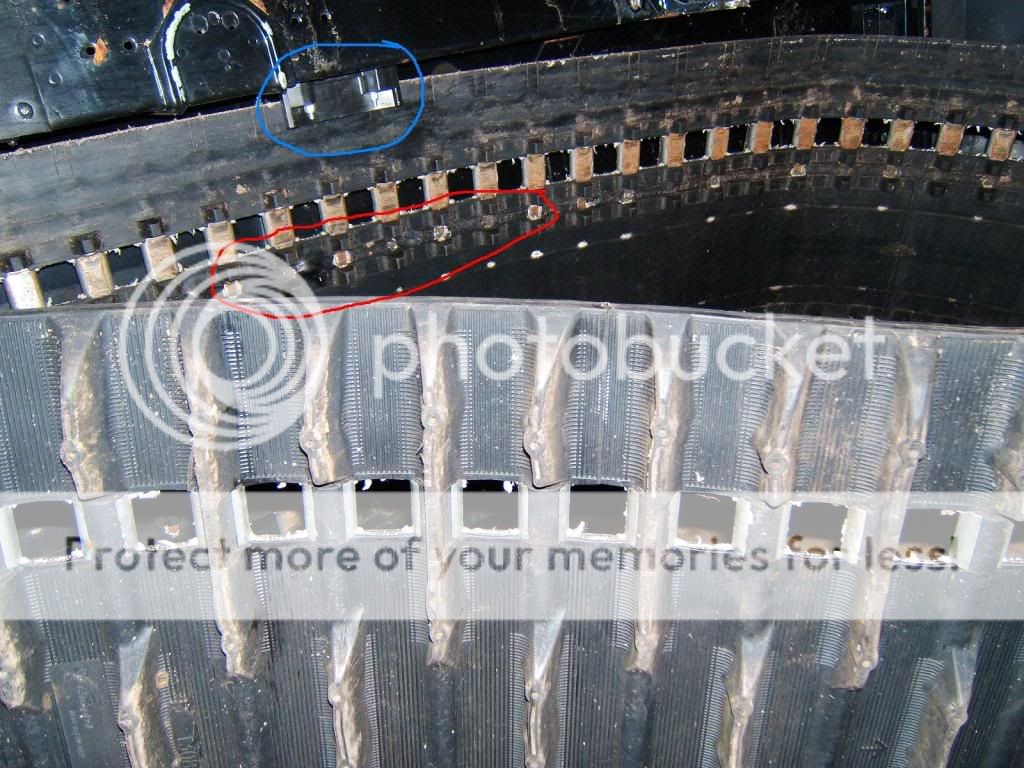 '07/'08 SWT Damaged Tracks | Ski-Doo Snowmobiles Forum