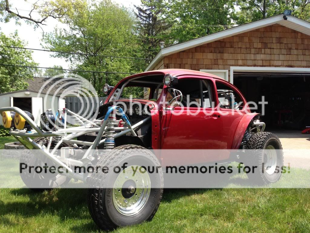 stiff front end on coilover vw baja... | race-deZert